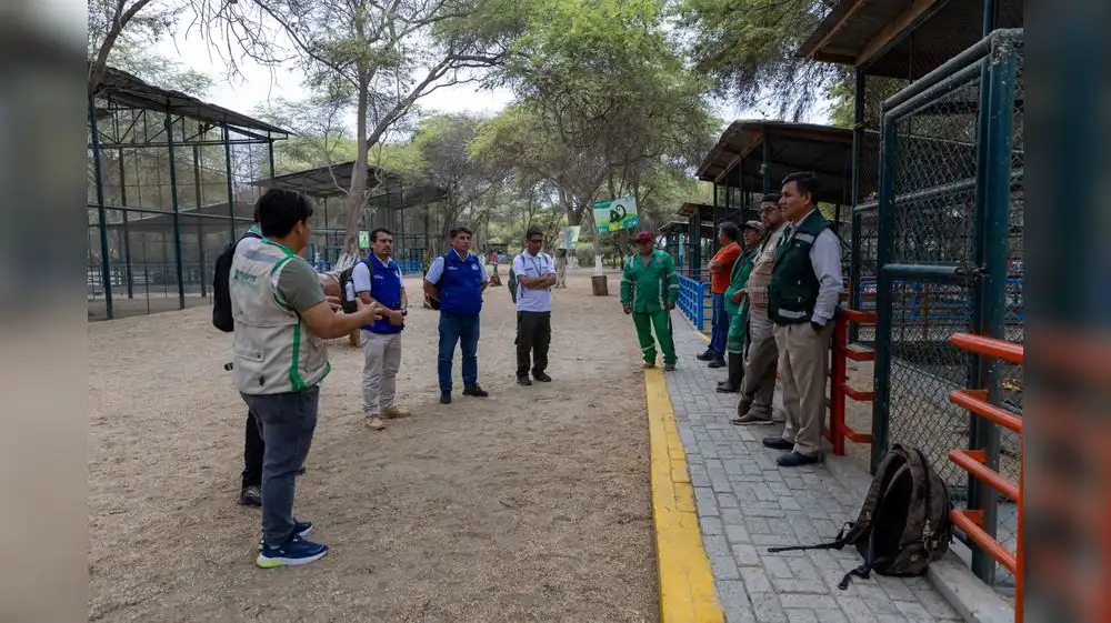 Autoridades forestales brindan asistencia técnica a centros de cría